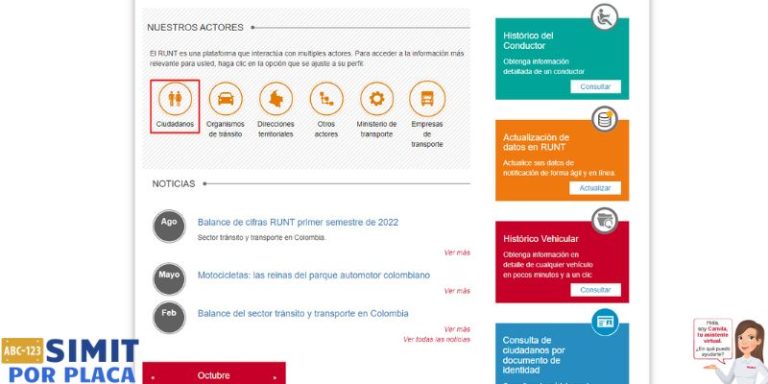 SIMIT impuestos: Consultar si un vehículo debe impuestos